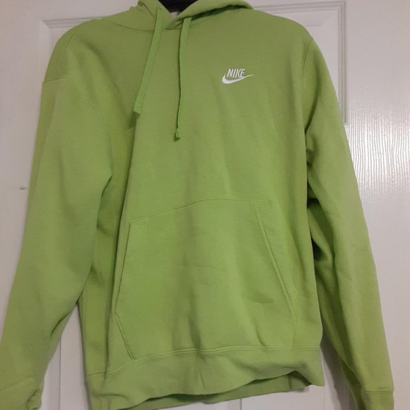 Nike | Tops | Unisex Green Nike Hoodie | Poshmark